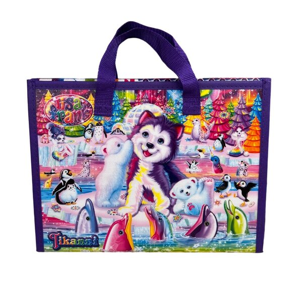 Lisa Frank | Office | Lisa Frank Tikanni Husky Trifold Portfolio Folder Carrying Case Penguin ...